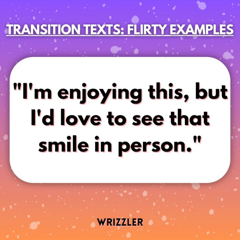 How to Flirt Over Text Like a Pro (Guide With Examples) - Wrizzler